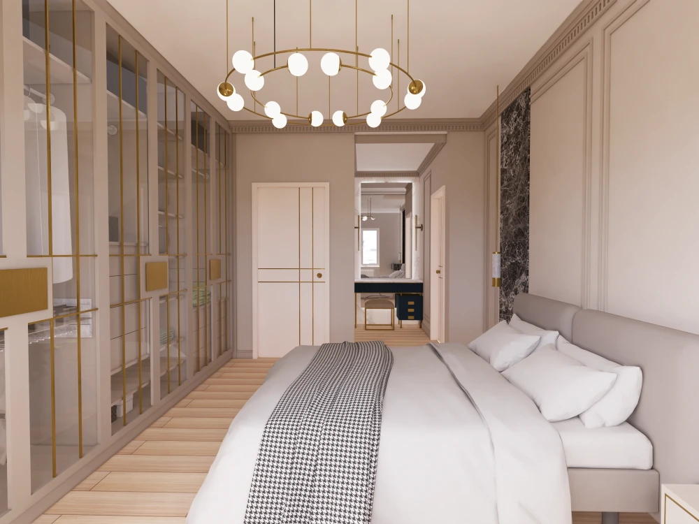 An interior design with 4 renders for each room and layout plan | Upwork