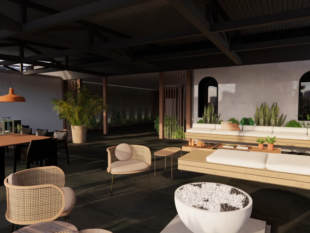 An interior design with 4 renders for each room and layout plan | Upwork