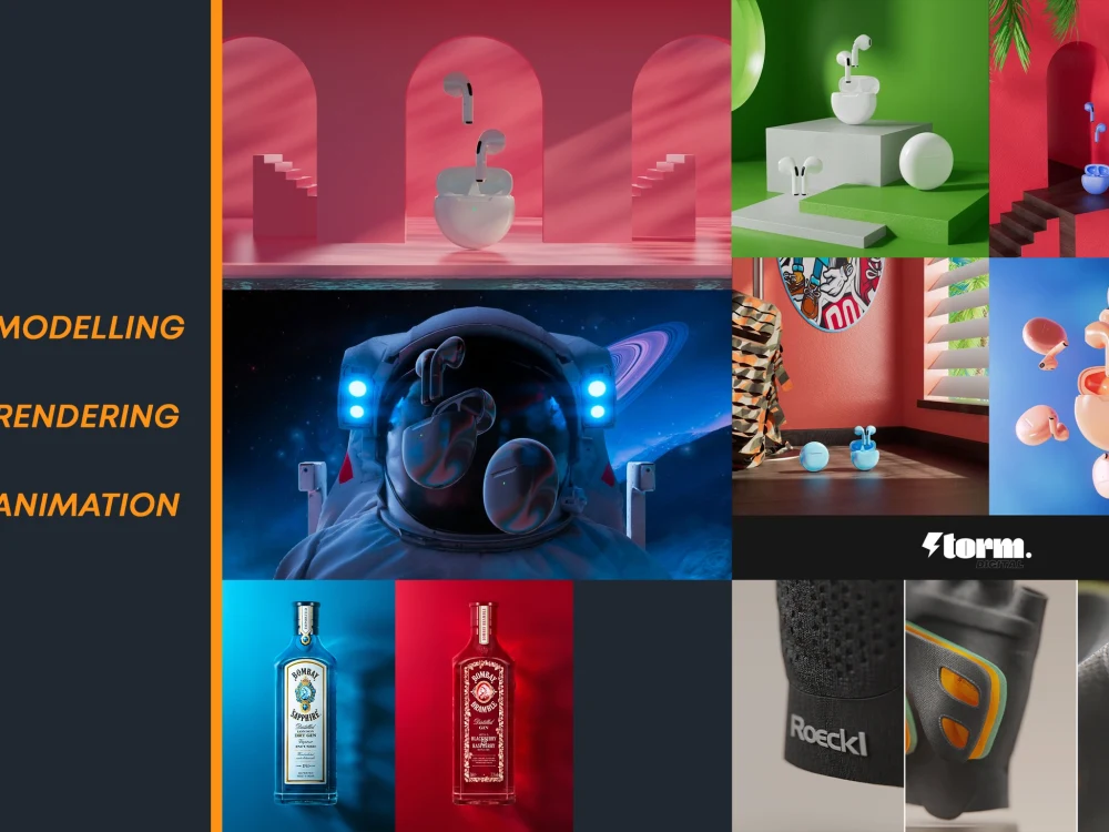 A Professional Photoreal 3D Product Renders/ Visualization | Upwork