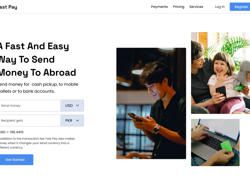 Professional UX UI landing page and web template design | Upwork