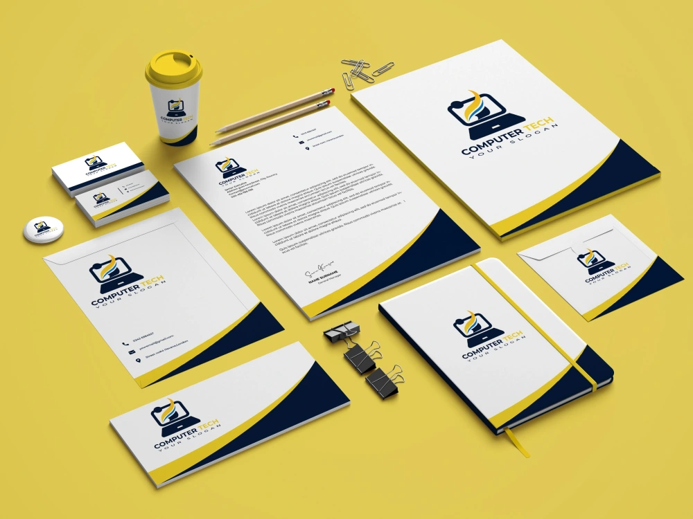 A Stationery Design - Letterhead and Business-card (Double-Sided) | Upwork