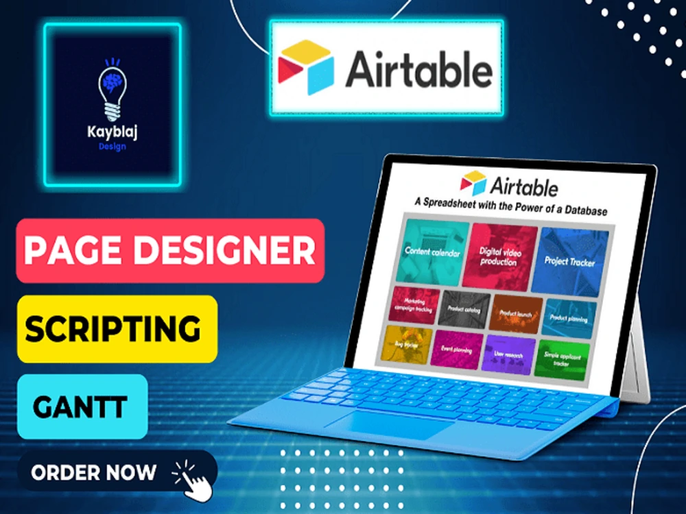 Airtable Database, Airtable Automation, Zapier Integration, Make.com | Upwork
