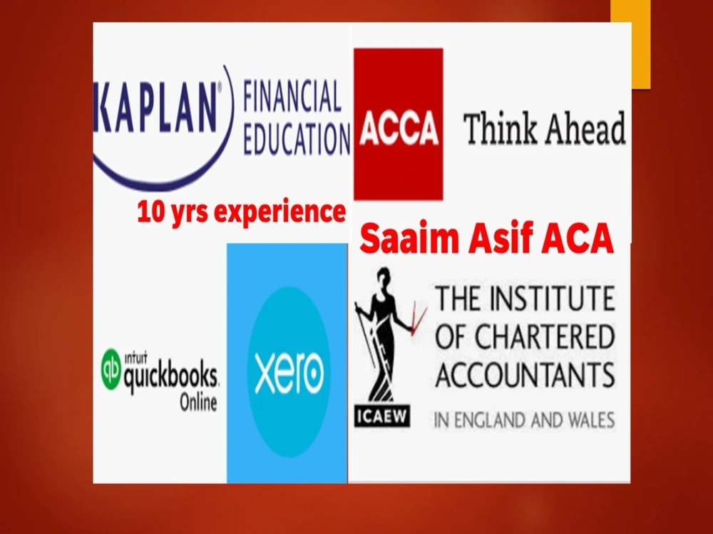 IFRS Financial Statements from UK Chartered Accountant ICAEW and ACCA ...