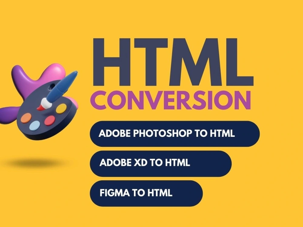 PSD, Adobe XD, FIGMA, to HTML Responsive Website, with CSS, Bootstrap | Upwork