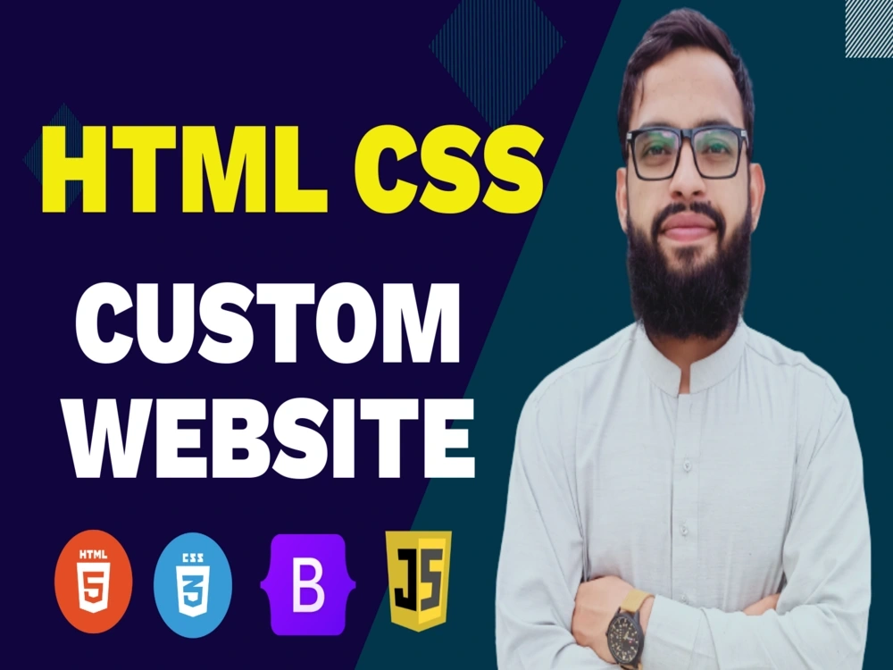 A Responsive Website Using Html Css Bootstrap And Js Upwork