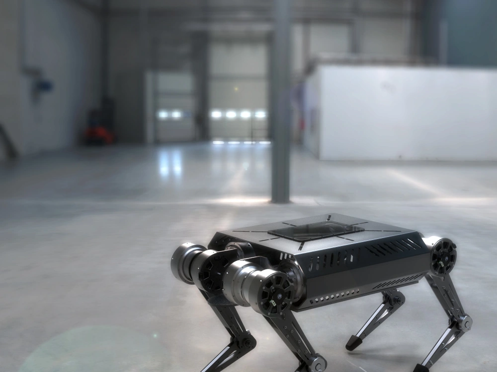 A Quadruped Robot CAD Design simulated on MATLAB | Upwork