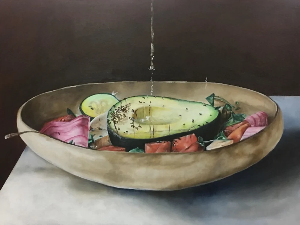 A realistic acrylic food painting | Upwork