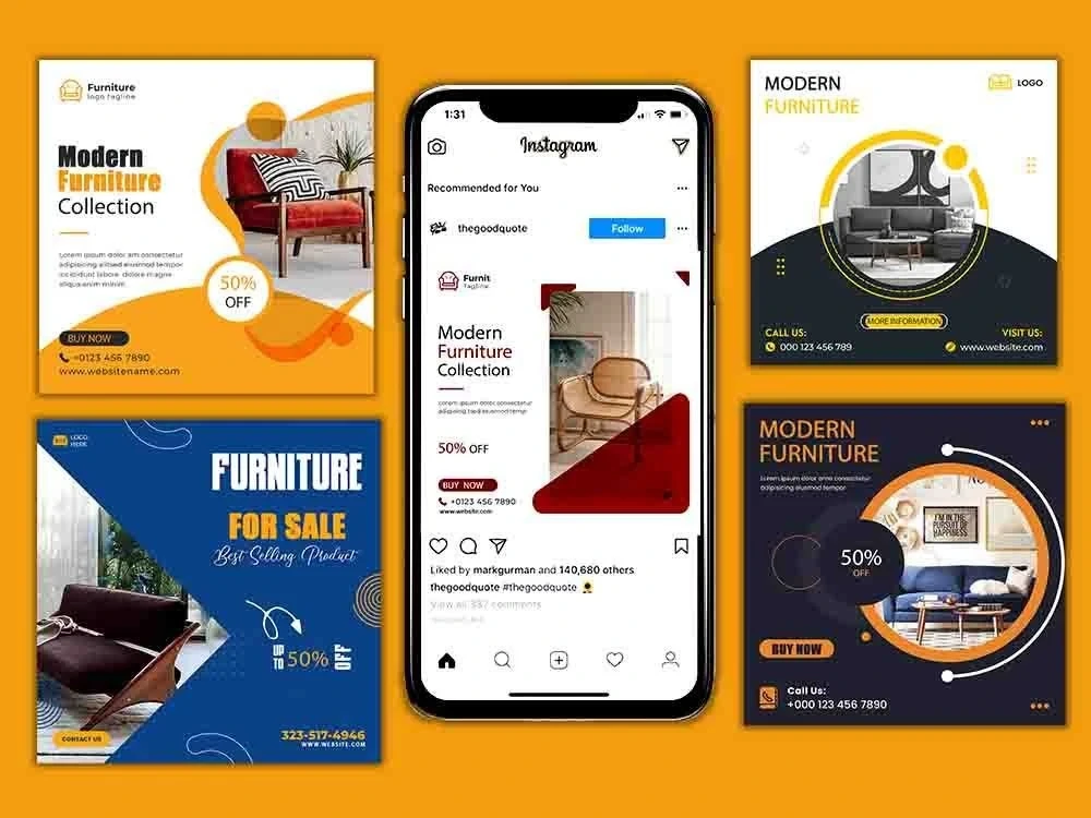 Creative and attractive social media post design for you | Upwork