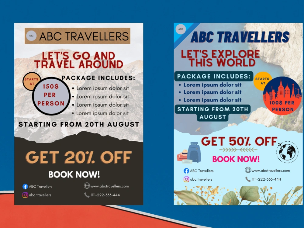 Appealing and creative flyer designs. | Upwork