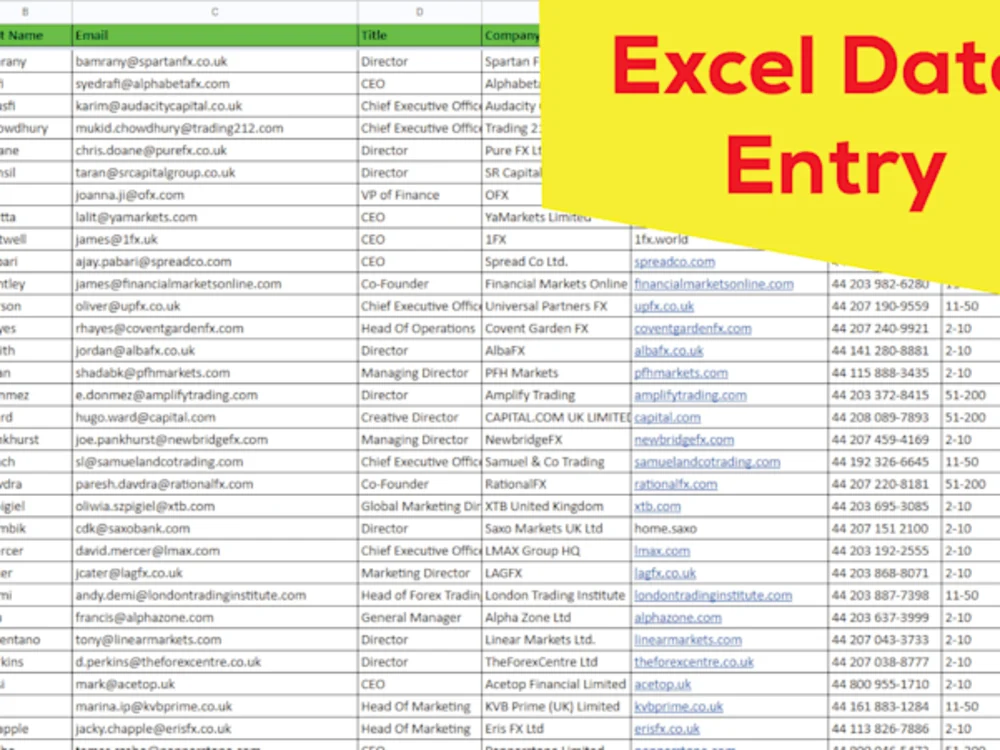 Accurate data entry, manual typing, convert PDF to Word and Excel | Upwork