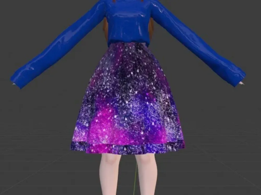 Custom 3d vrchat, vr avatar model avatar, facerig anime vtuber model ...