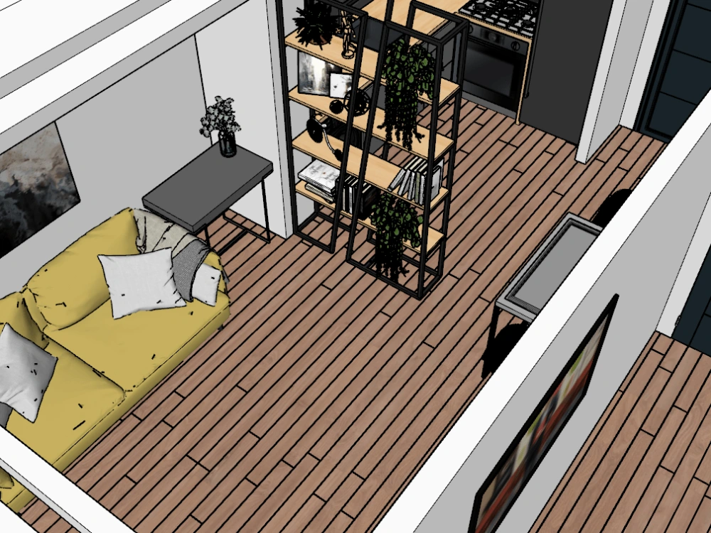 A fantastic render/s designed for you. I can design in sketchup, pcon ...