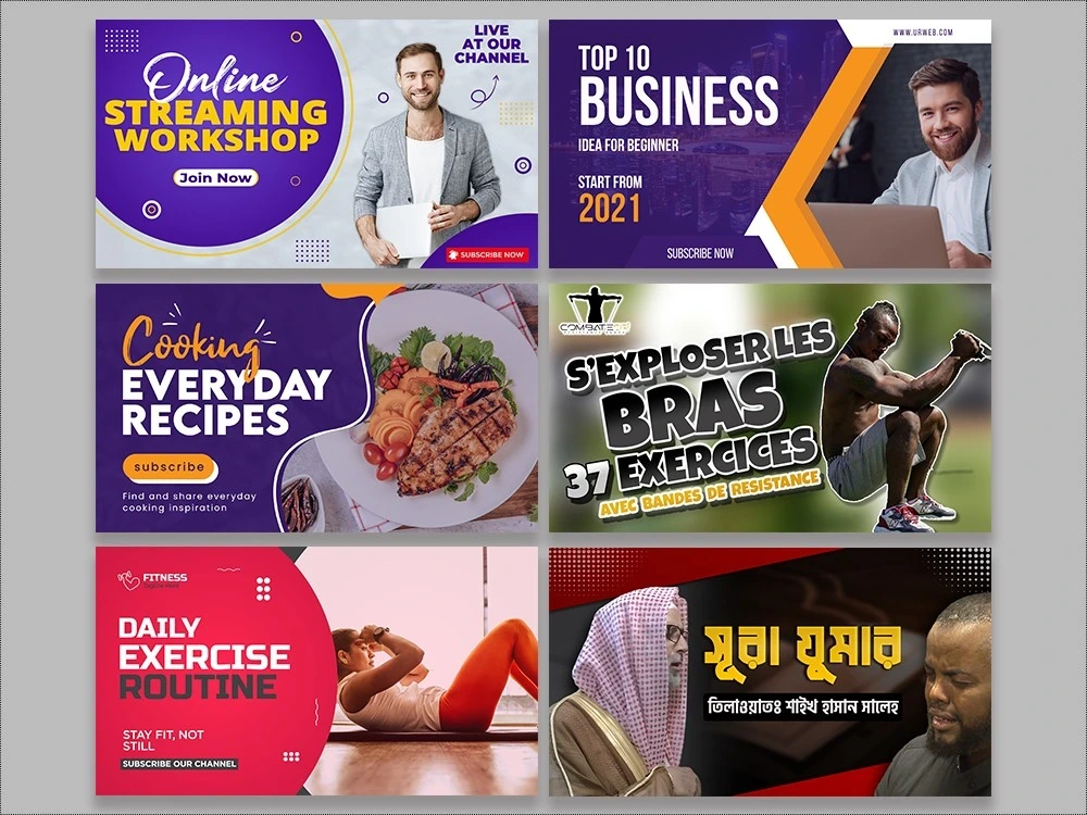 Instagram reels cover image or youtube thumbnail design | Upwork