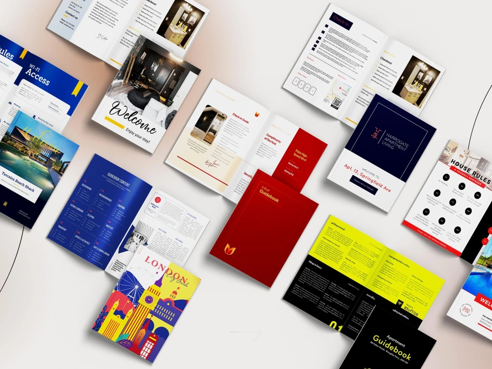 Custom Airbnb Welcome Book Design | Upwork