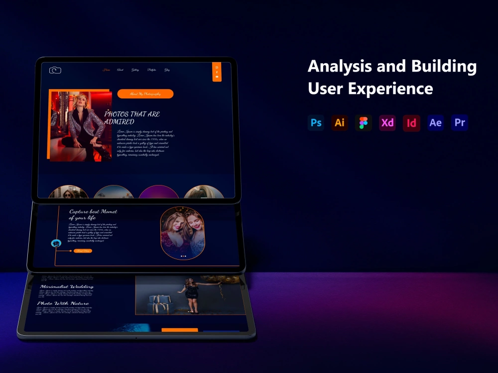 Professional Responsive Website UI/UX design, Figma and Adobe Xd | Upwork