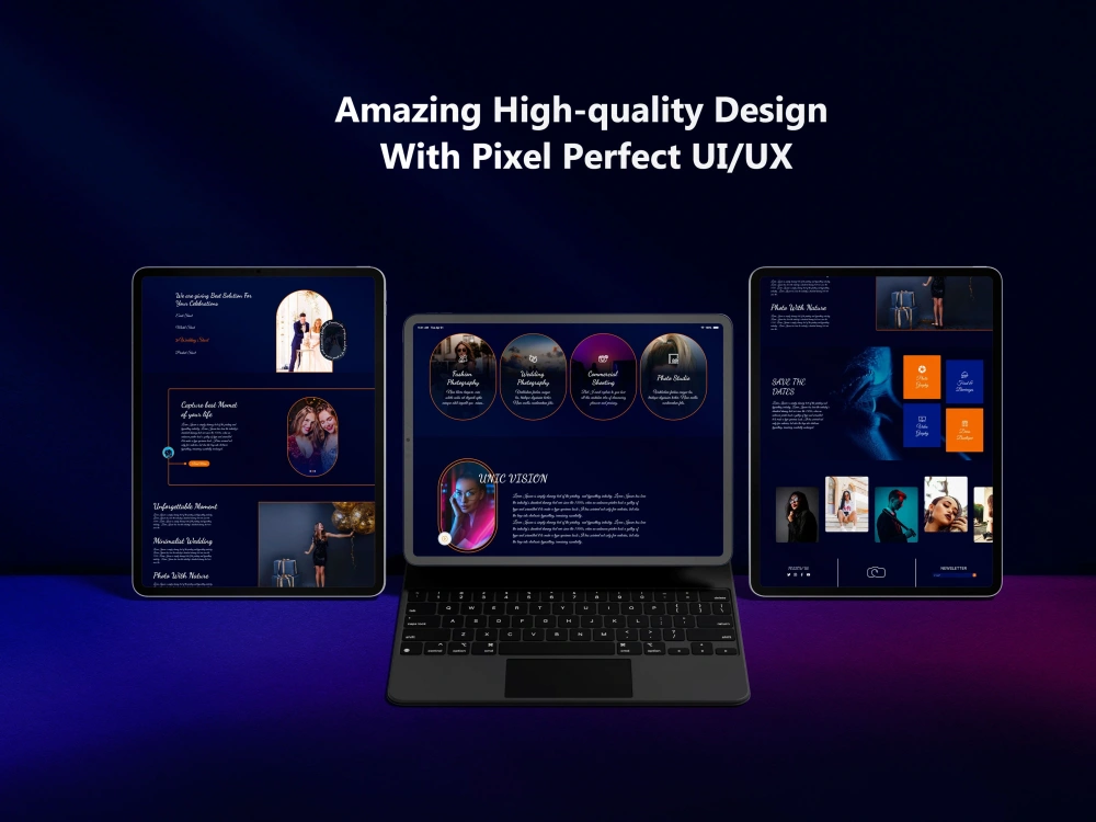 Professional Responsive Website UI/UX design, Figma and Adobe Xd | Upwork
