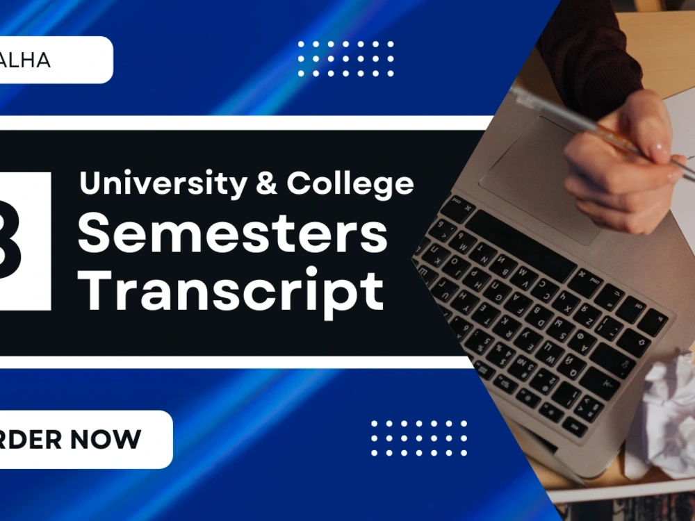 Semester Transcript/DMC Templates for your Institutions | Upwork