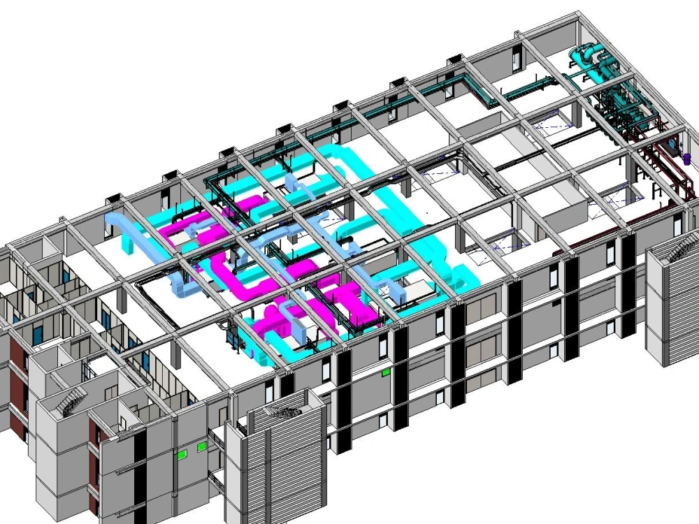 An Mep Bim Modeling In Revit Upwork