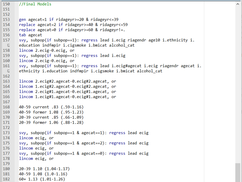Quantitative data analysis in Stata | Upwork
