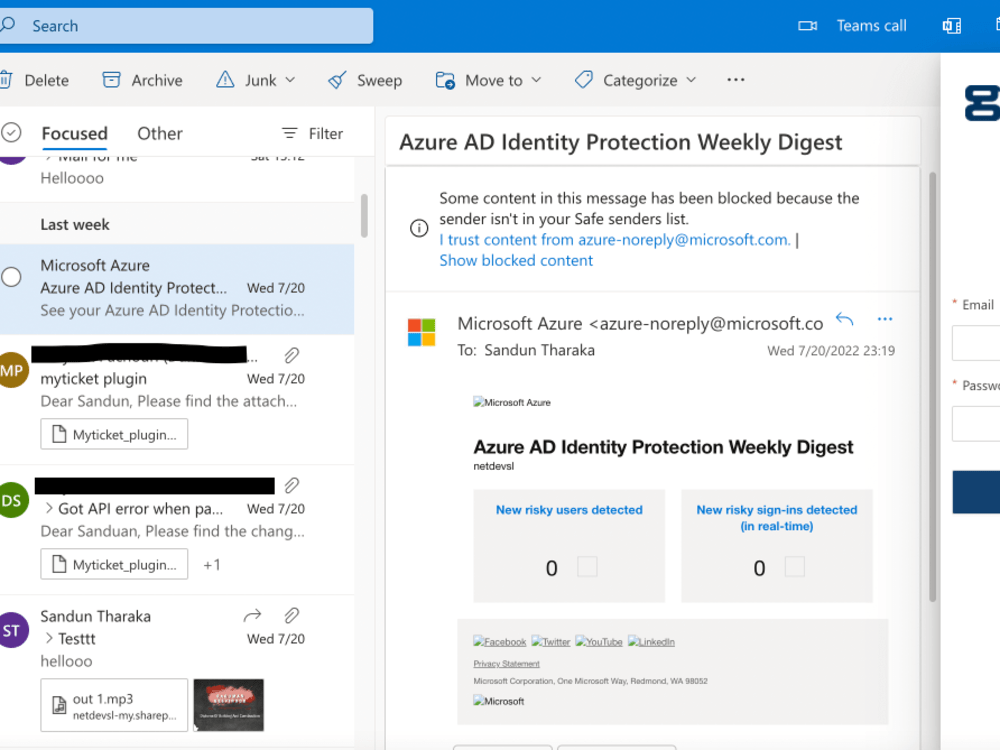 An Outlook add-in for Office 365 | Upwork
