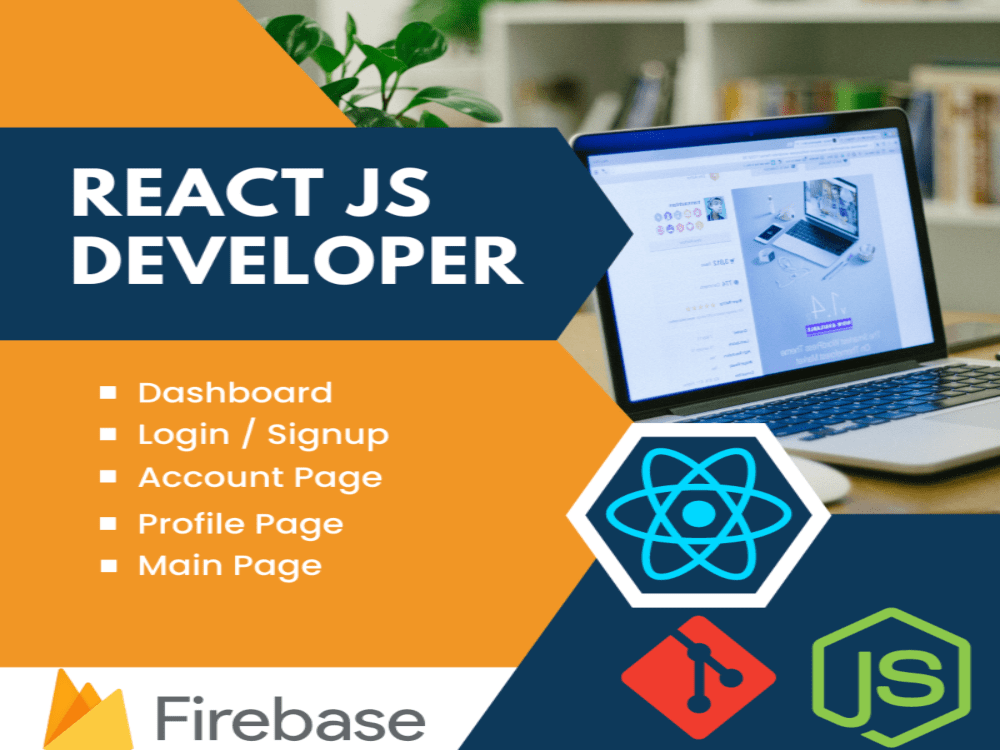 Login / Signup, Account, Profile page on React / React Native with ...