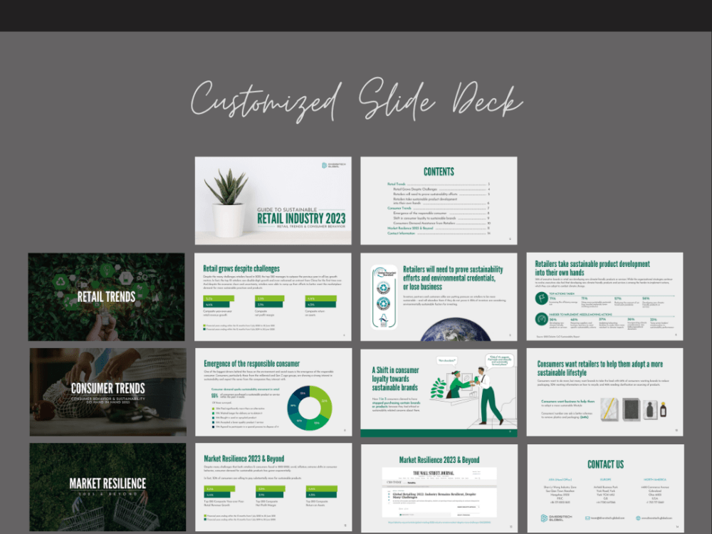 An amazing slide deck for your presentation | Upwork