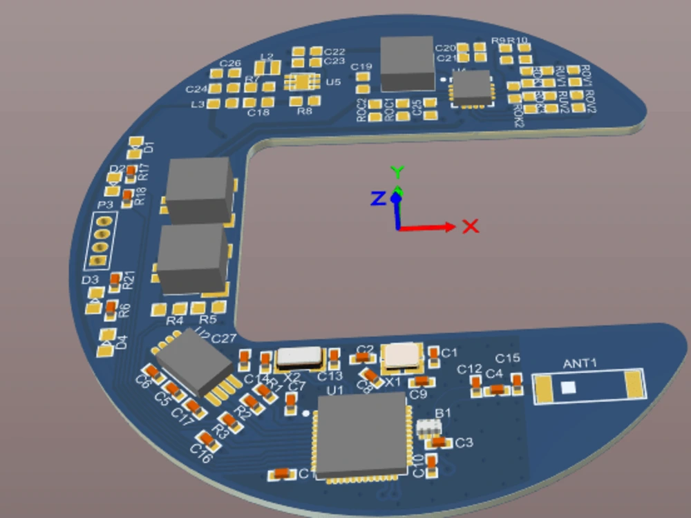 Bluetooth LE sensor system with nRF52 microcontroller and battery | Upwork