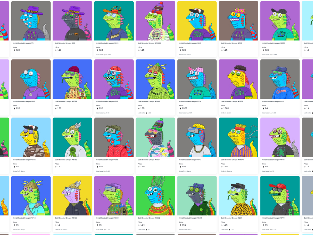 Unique NFT Character Collection of 10,000 Animated/non animated | Upwork