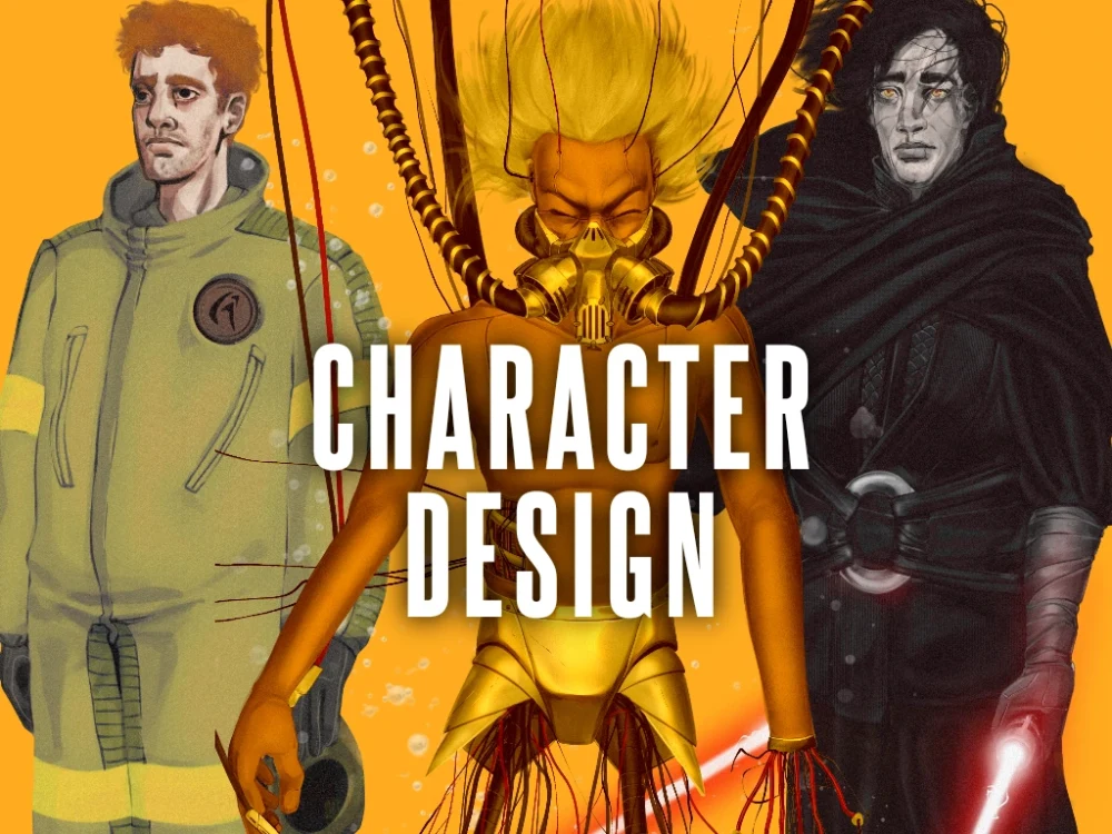 A concept art of your original character | Upwork