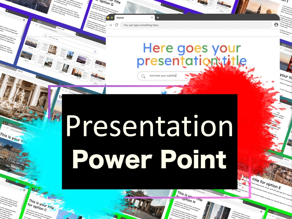 A Modern High-impact PowerPoint Presentation, Pitch Deck, Google Slides ...