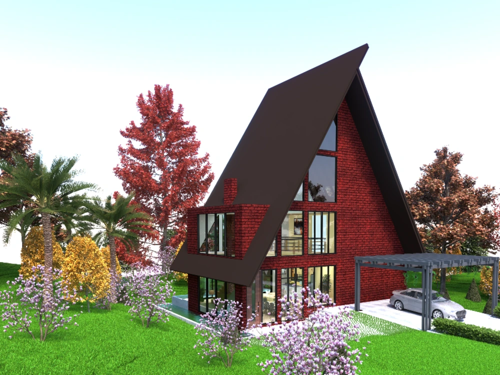 An architectural plan, 3D model, structure design & Detailing | Upwork