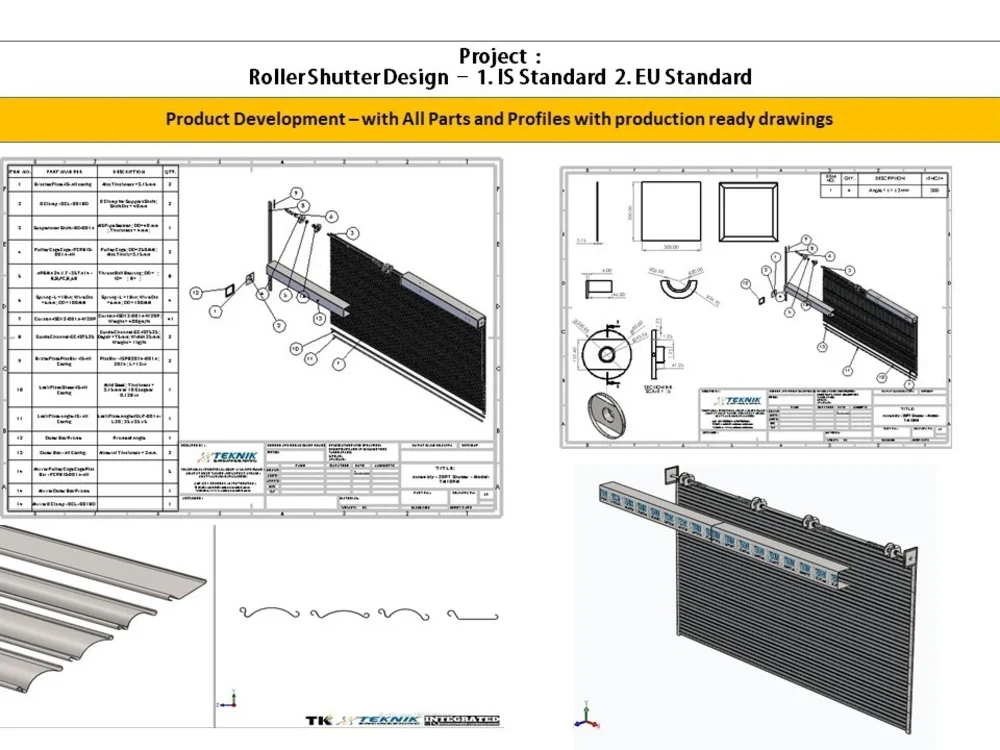 Complete Design, Technical Drawing, and Fabrication/Manufacturing Plan ...