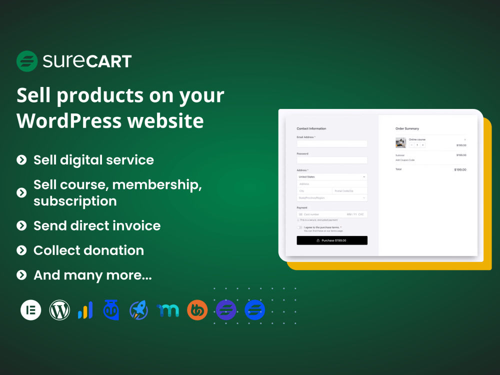 ECommerce setup with SureCart and Elementor on WordPress | Upwork
