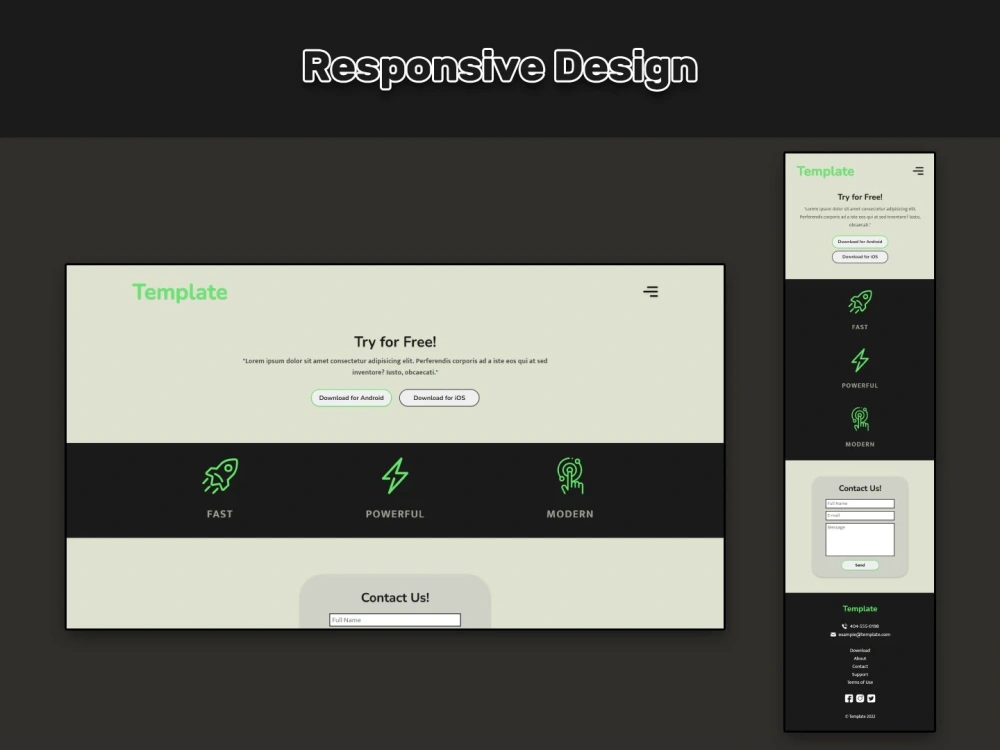 A custom frontend website for your business | Upwork
