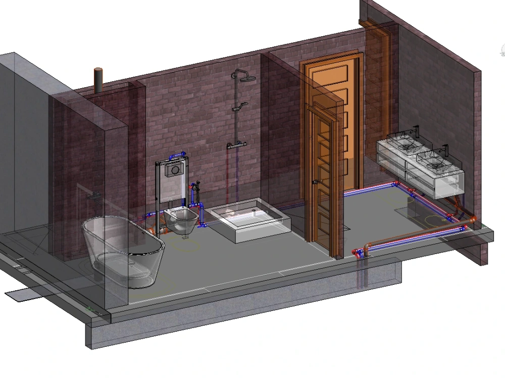High-quality Revit model and corresponding drawings and visualization ...