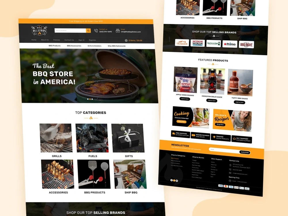 Responsive website UI/UX design in Figma | Upwork