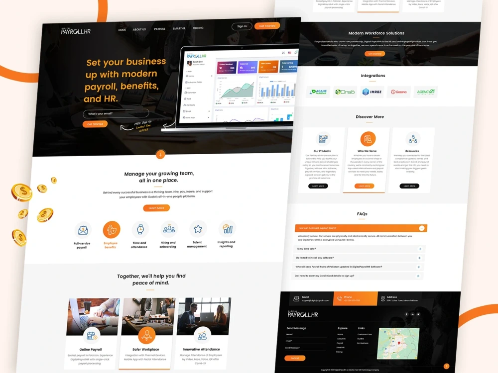 Responsive website UI/UX design in Figma | Upwork