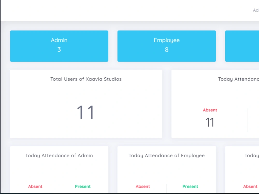 Employees attendence system developed in codeigniter | Upwork