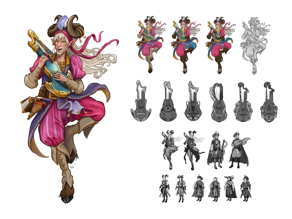 Illustrated Character customized to your request | Upwork