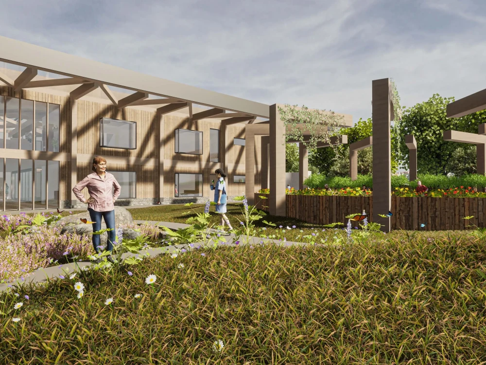 A beautifully constructed architectural render, adding marketing value ...