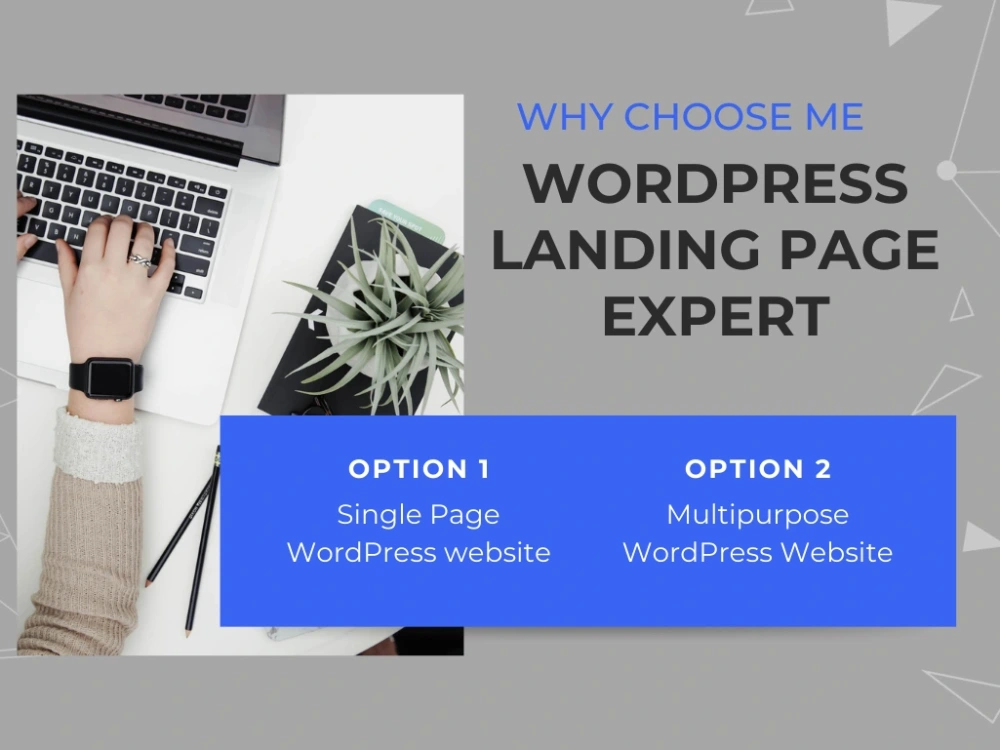 A responsive WordPress landing page design based on Elementor | Upwork