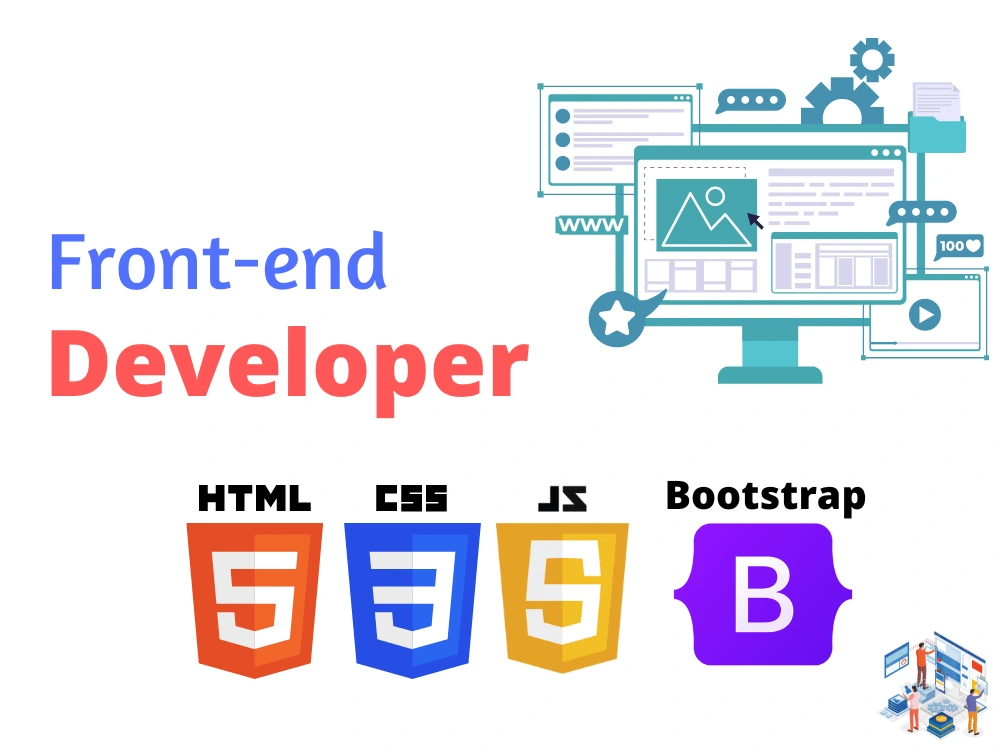 Front end Developer Web Development HTML CSS Bootstrap | Upwork