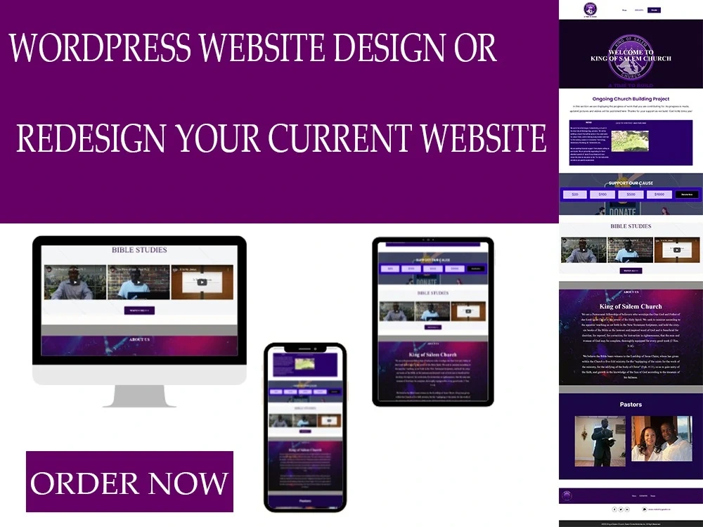 WordPress redesign, design, clone, revamp and customize WordPress website | Upwork