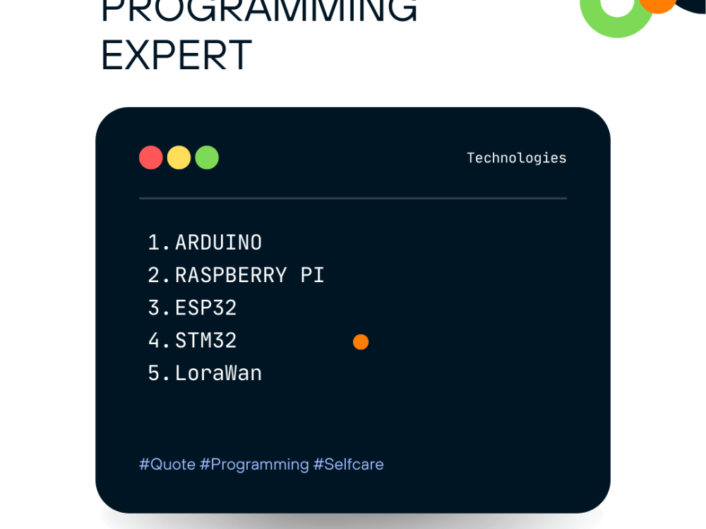 Firmware Programming For Raspberry Pi Arduino Esp32 Stm32 Upwork