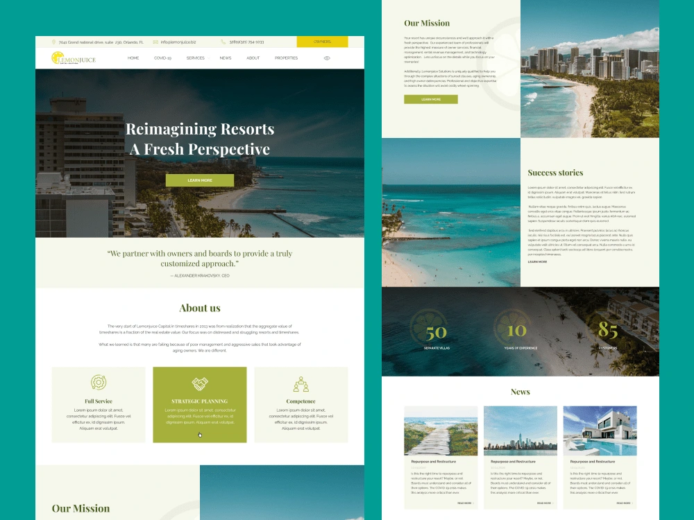 A stunning and modern landing page UX/UI design in Figma | Upwork
