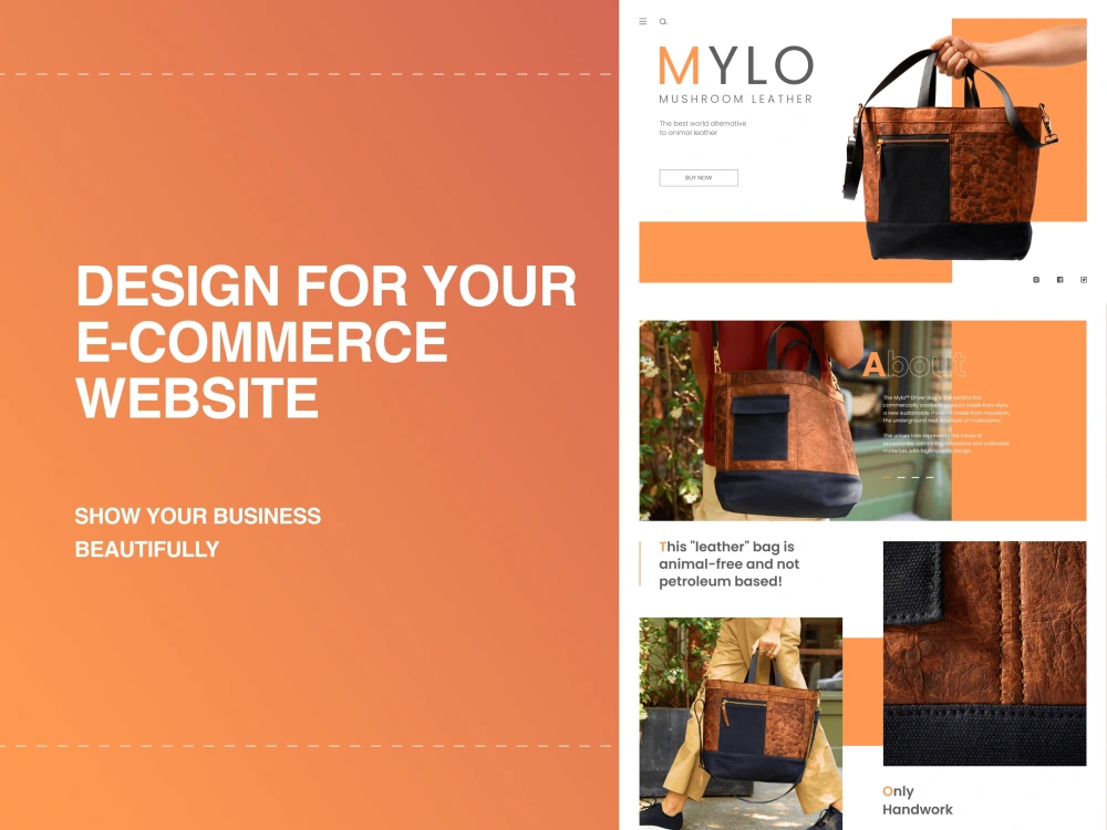 Creative design for your e-commerce website | Upwork