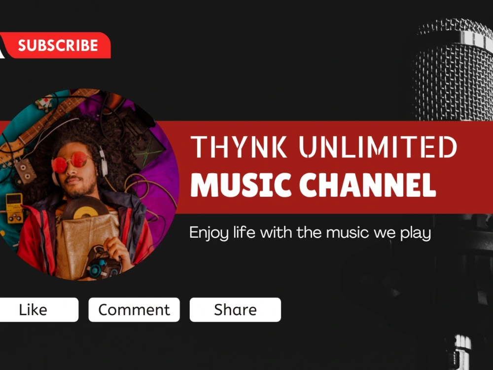 An amazing YouTube banner or channel art within 24 hours | Upwork