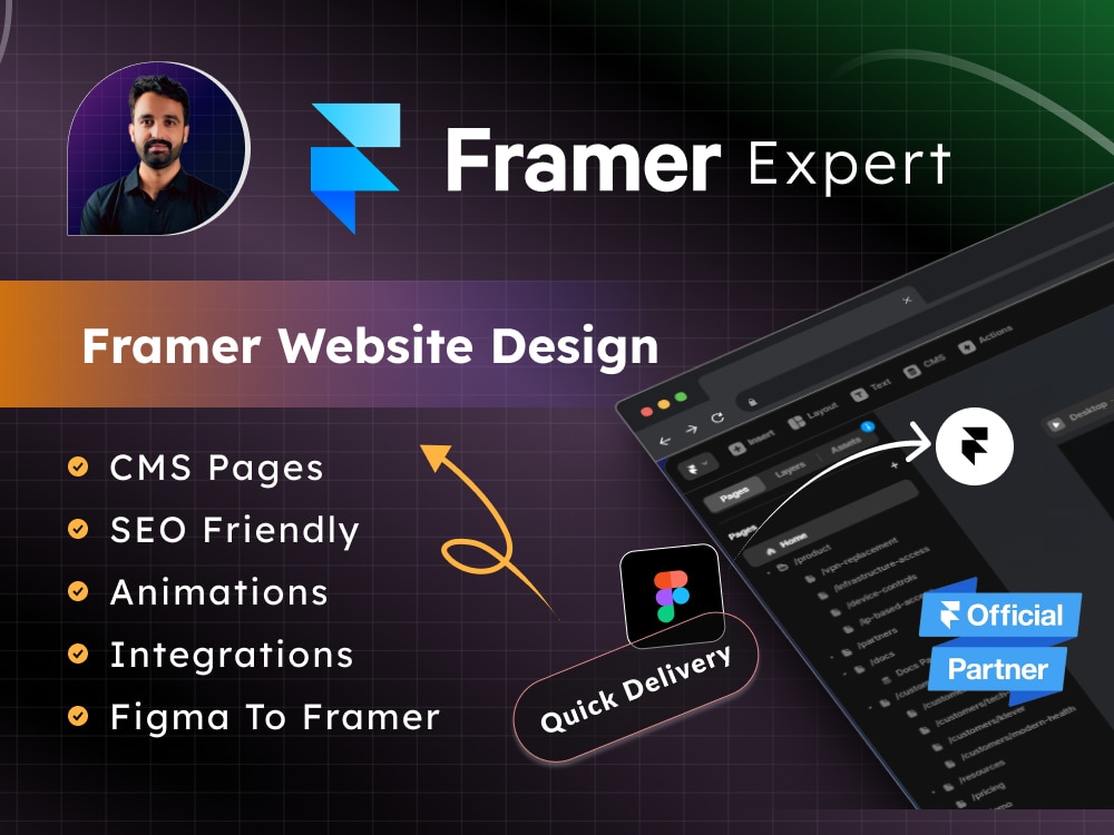 Framer Website Design, Figma to Framer, Framer Expert, Framer Developer ...