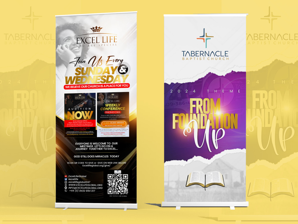 A fantastic roll-up banners and retractable banner for business and ...