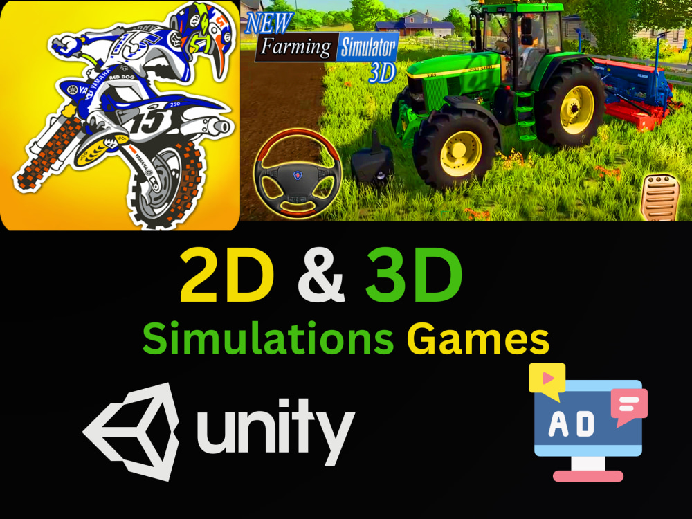2 modes 3D simulation games with 10 levels each - your idea, our ...